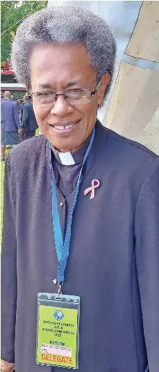 First fijian woman reverend tells of faith journey - PressReader
