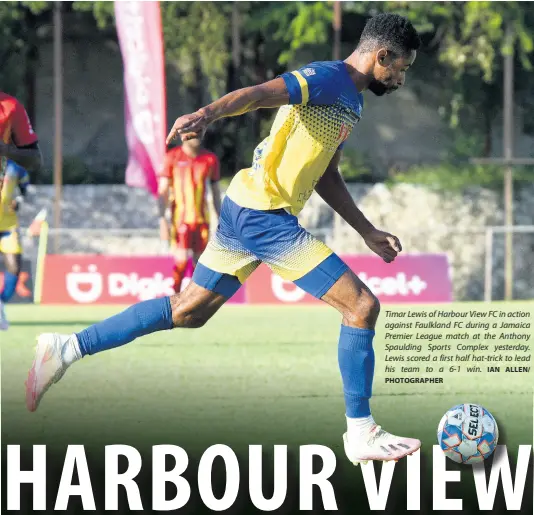 HARBOUR VIEW hit Faulkland for six - PressReader