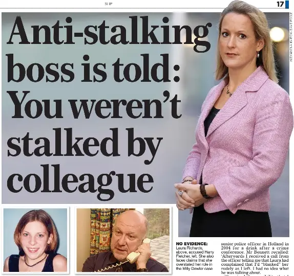 Anti-stalking boss is told: You weren’t stalked by colleague - PressReader