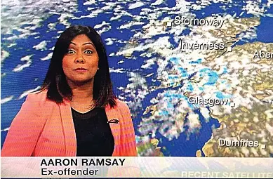BBC weather girl’s stormy broadcast - PressReader