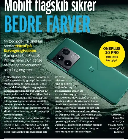 Mobilt flagskib sikrer BEDRE FARVER - PressReader