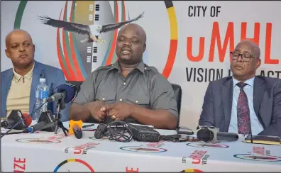 KUKHUZWE IZISEBENZI KUMASIPALA WASEMHLATH­UZE - PressReader