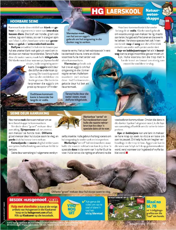 So kommunikee­r diere - PressReader