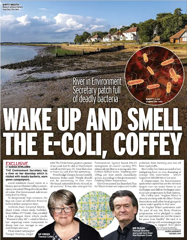 WAKE UP AND SMELL THE E-COLI, COFFEY - PressReader