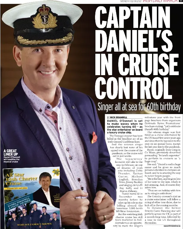 CAPTAIN DANIEL’S IN CRUISE CONTROL - PressReader