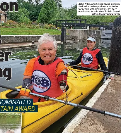 ‘An inspiratio­n to us all... John serves as a reminder that anything ...