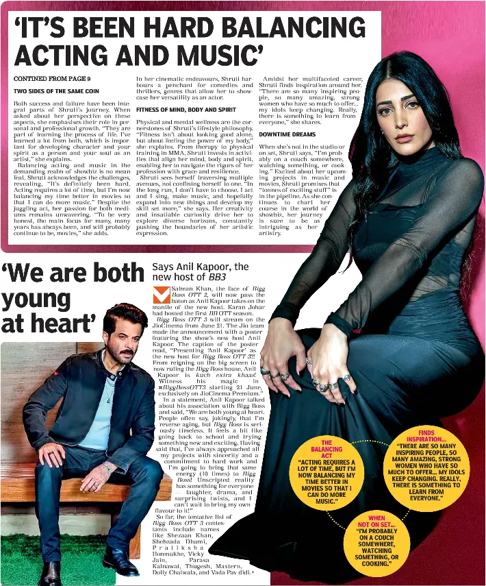 ‘IT’S BEEN HARD BALANCING ACTING AND MUSIC’ - PressReader