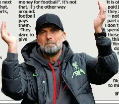 Klopp: The fixture crush is a crime. Call Amnesty! - PressReader