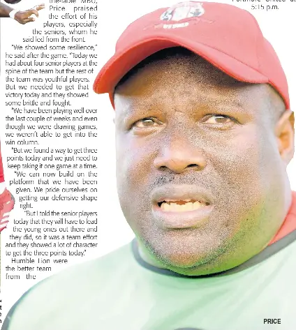 Humble Lion into win column - PressReader