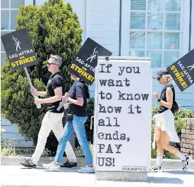 ‘Tentative’ deal reached in writers’ strike - PressReader