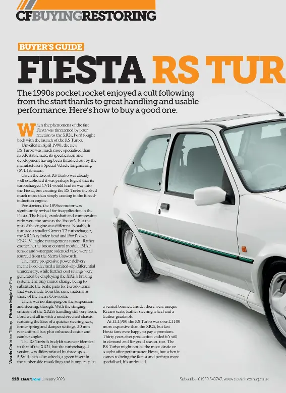 FIESTA RS TURBO - PressReader