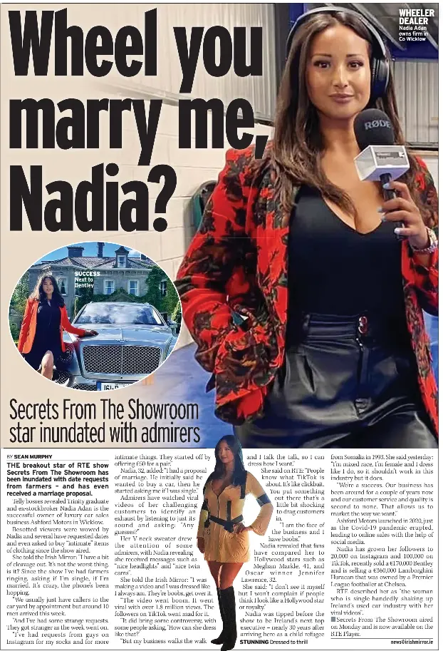 Wheel you marry me, Nadia? - PressReader