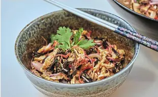 Black, bold and beautiful ‘bok nee’ dish with belacan - PressReader