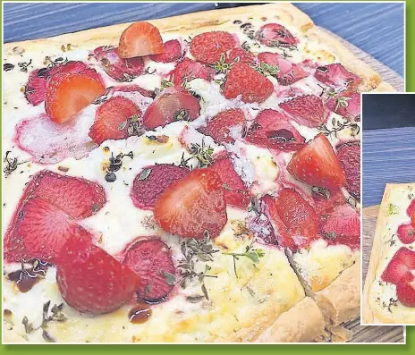 Try this dish it’s berry delicious STAWBERRY AND GOAT’S CHEESE THYME TART - PressReader