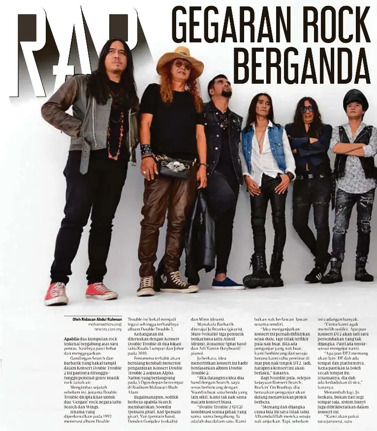 GEGARAN ROCK BERGANDA - PressReader