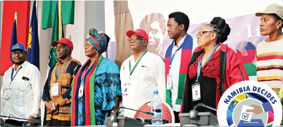 Ground fertile for Swapo - Amukwiyu - PressReader