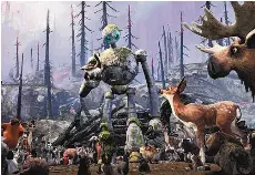 Simple pleasures of crime caper Wolfs, family flick The Wild Robot - PressReader