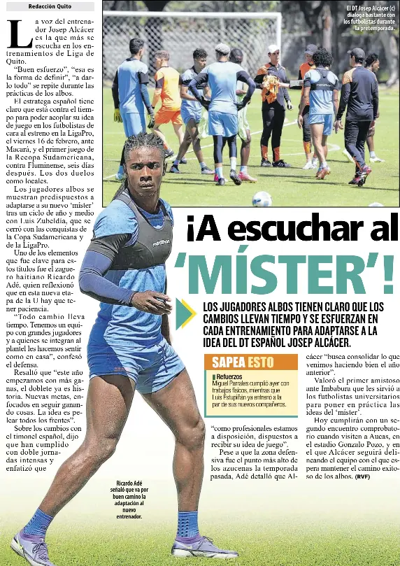 ¡A escuchar al ‘MÍSTER’! - PressReader