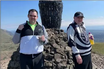 Alloa duo tackle Kiltwalk to raise funds for homes - PressReader