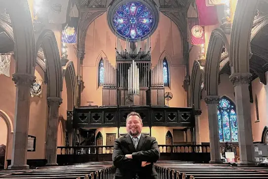 New choirmaste­r helms historic church’s music program - PressReader