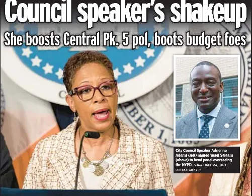 Council speaker’s shakeup - PressReader