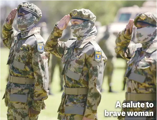 A salute to brave woman - PressReader