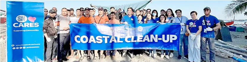 SM COASTAL CLEANUPS GO BEYOND TRASH, TEACH COMMUNITIE­S TO CARE ...