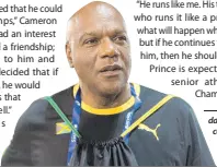 Cameron backs Prince for success at Texas Tech - PressReader