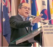 PEZA chief lures potential Rotarian investors with ecozone perks ...