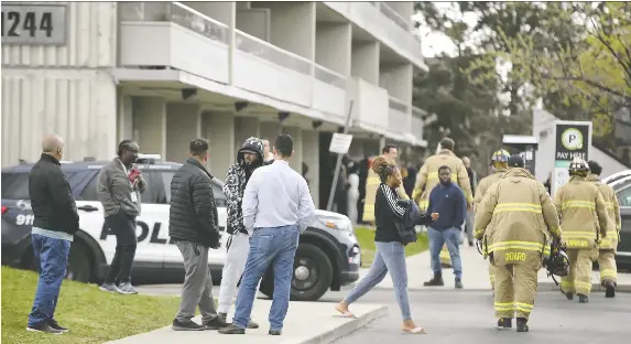 Three in critical condition in `suspicious' highrise fire - PressReader