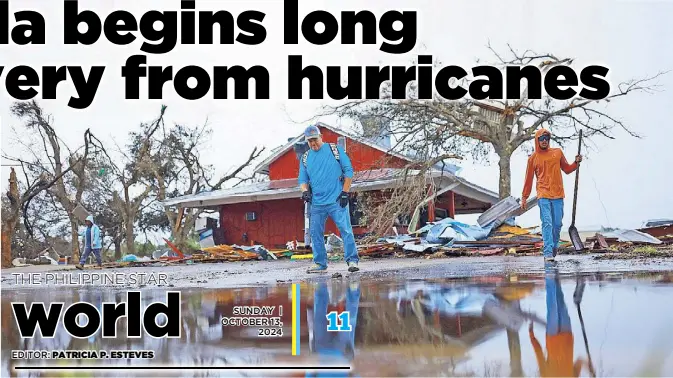 Florida begins long recovery from hurricanes - PressReader