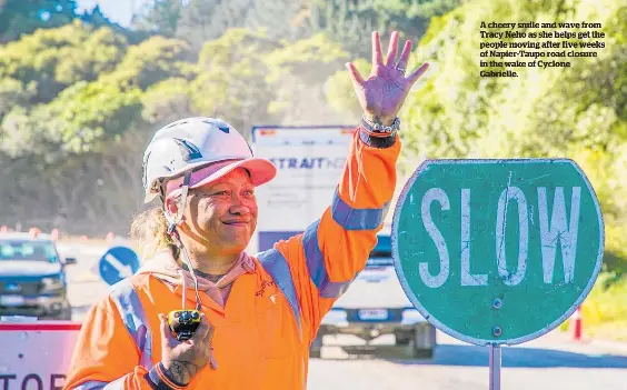 Wheels roll again on SH5 - PressReader