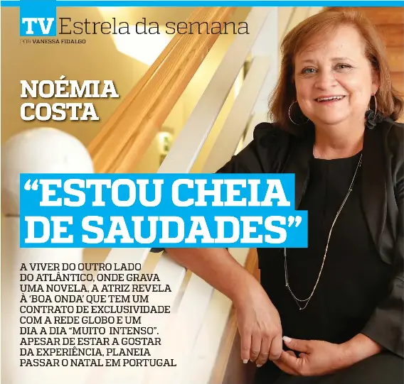 NOÉMIA COSTA “ESTOU CHEIA DE SAUDADES” - PressReader
