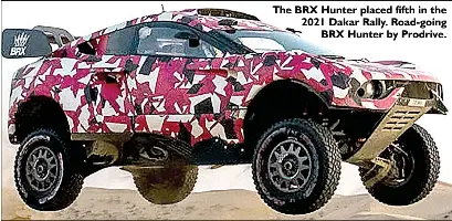 Prodrive BRX Hunter to spawn road-going version - PressReader