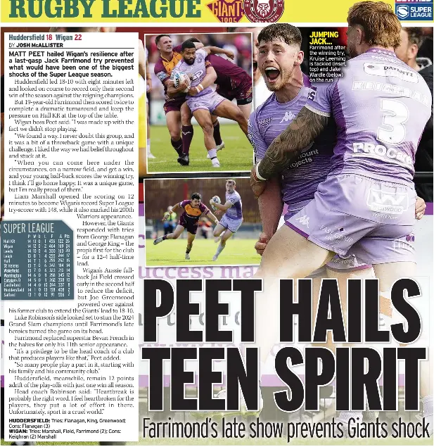 PEET HAILS TEEN SPIRIT - PressReader