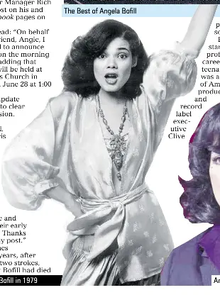 Soul singer Angela Bofill dies at 70 - PressReader