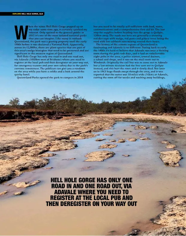 HELL HOLE GORGE, QUEENSLAND - PressReader