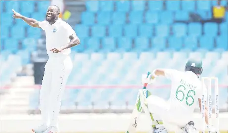 Joseph, Seales help Windies bundle Tigers out for 234 - PressReader