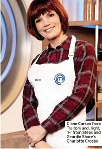 Actors and pop stars in Celebrity Masterchef - PressReader