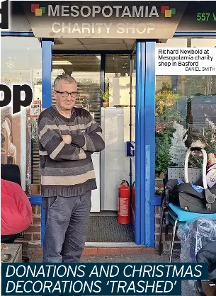Volunteer arrived to find intruders inside charity shop - PressReader