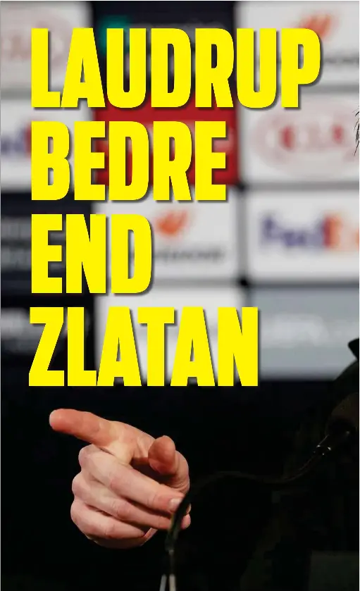 LAUDRUP BEDRE END ZLATAN - PressReader
