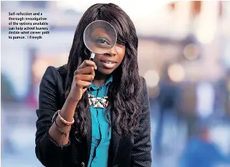 Choosing the right career path - PressReader