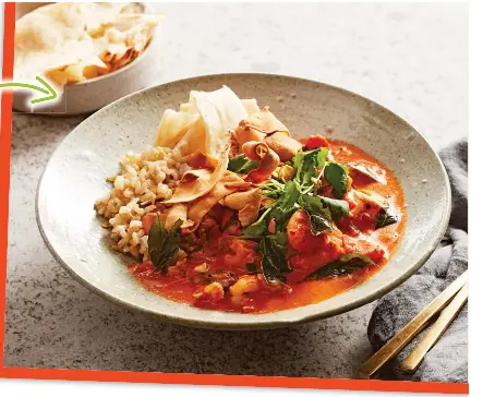 Farmer’s FEAST SOUTH INDIAN KING PRAWN MADRAS CURRY - PressReader