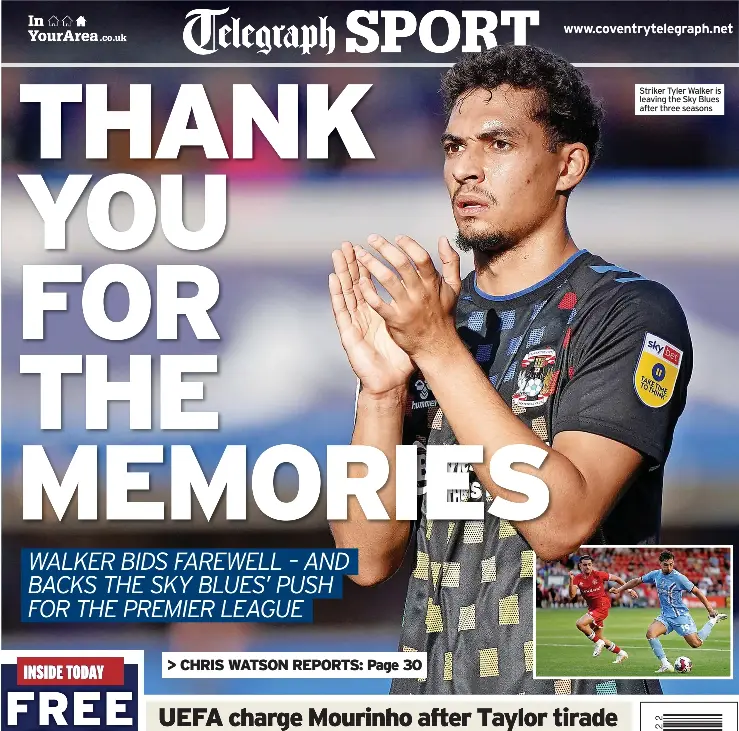 THANK YOU FOR THE MEMORIES - PressReader