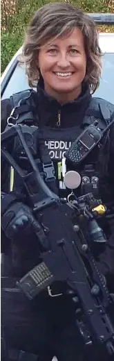 Pictured, ex-armed cop accused over four deaths on her paddleboar­d ...