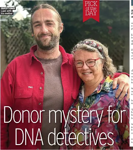 Donor mystery for DNA detectives - PressReader