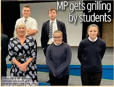 MP gets grilling by students - PressReader