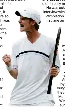 The year a Scottish teenager came of age and Murray Mania was born ...