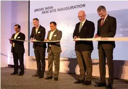 Brose India: Relying on Speed - PressReader