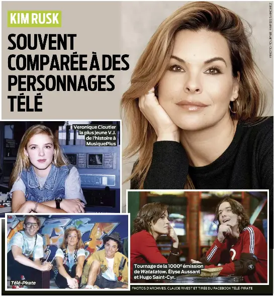 SOUVENT COMPARÉE À DES PERSONNAGE­S TÉLÉ - PressReader